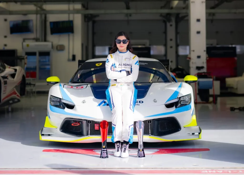 Diana Pundole: First Indian woman to race a Ferrari on global stage