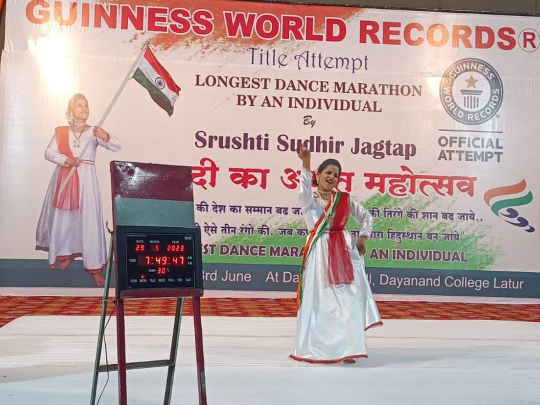 Dansmarathon: Shrusti Jagtap breekt Guinness World Record