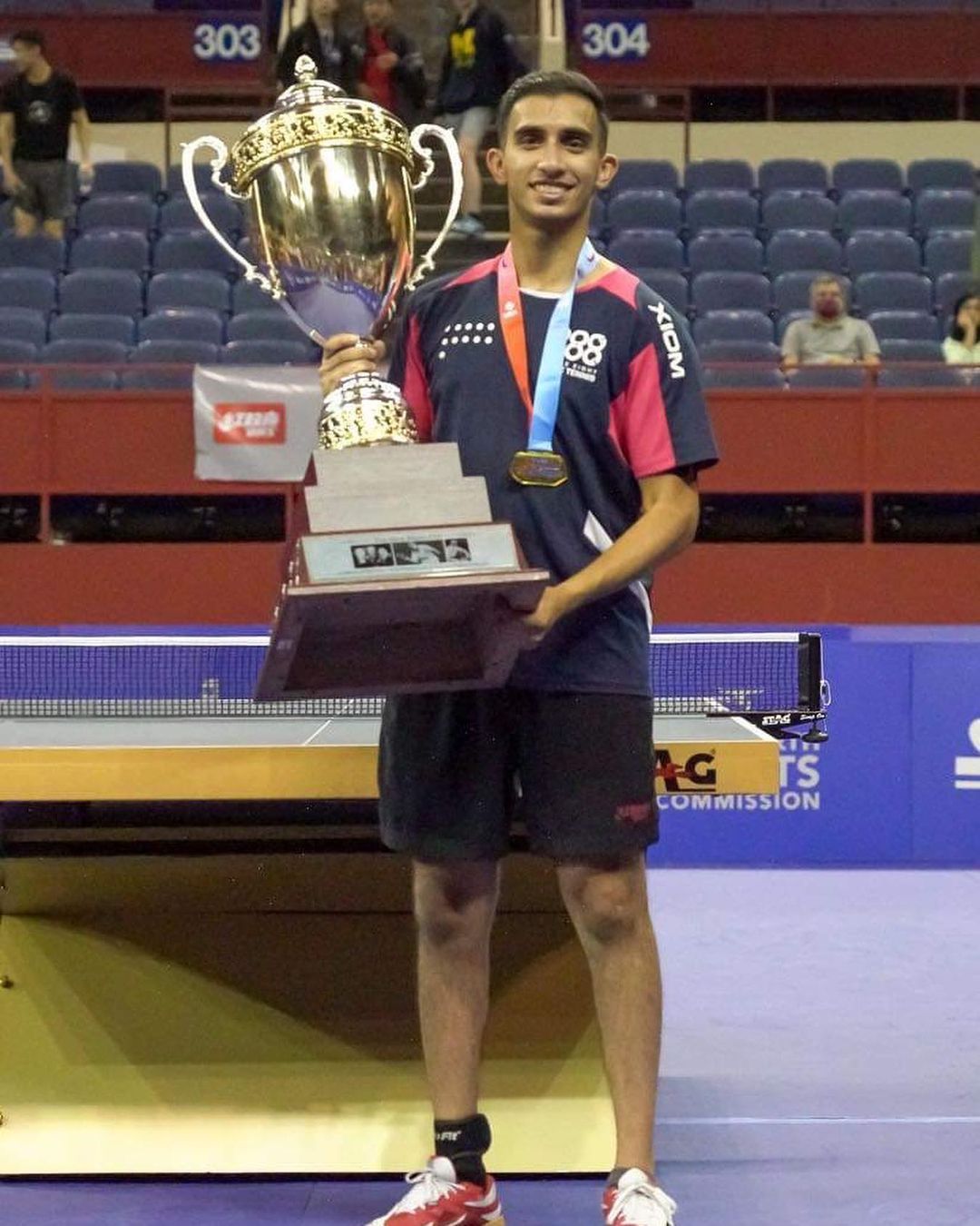 Incontra Nikhil Kumar, il campione statunitense di tennis da tavolo