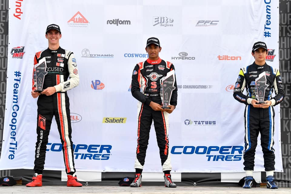 Racer Yuven Sundaramoorthy is the new rising star