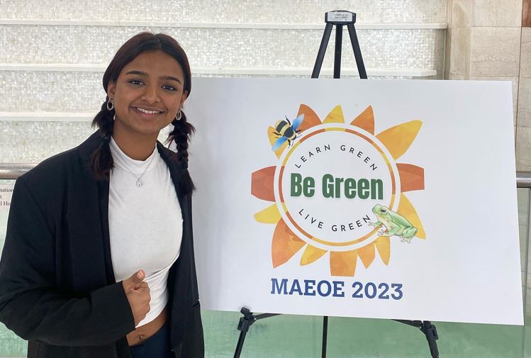 L'Oreal ehrt den Teenager Shrusti Amula aus Maryland